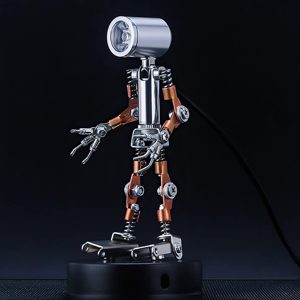 Steampunk Mechanical Robot Lamp DIY Kit - FacFox Shop