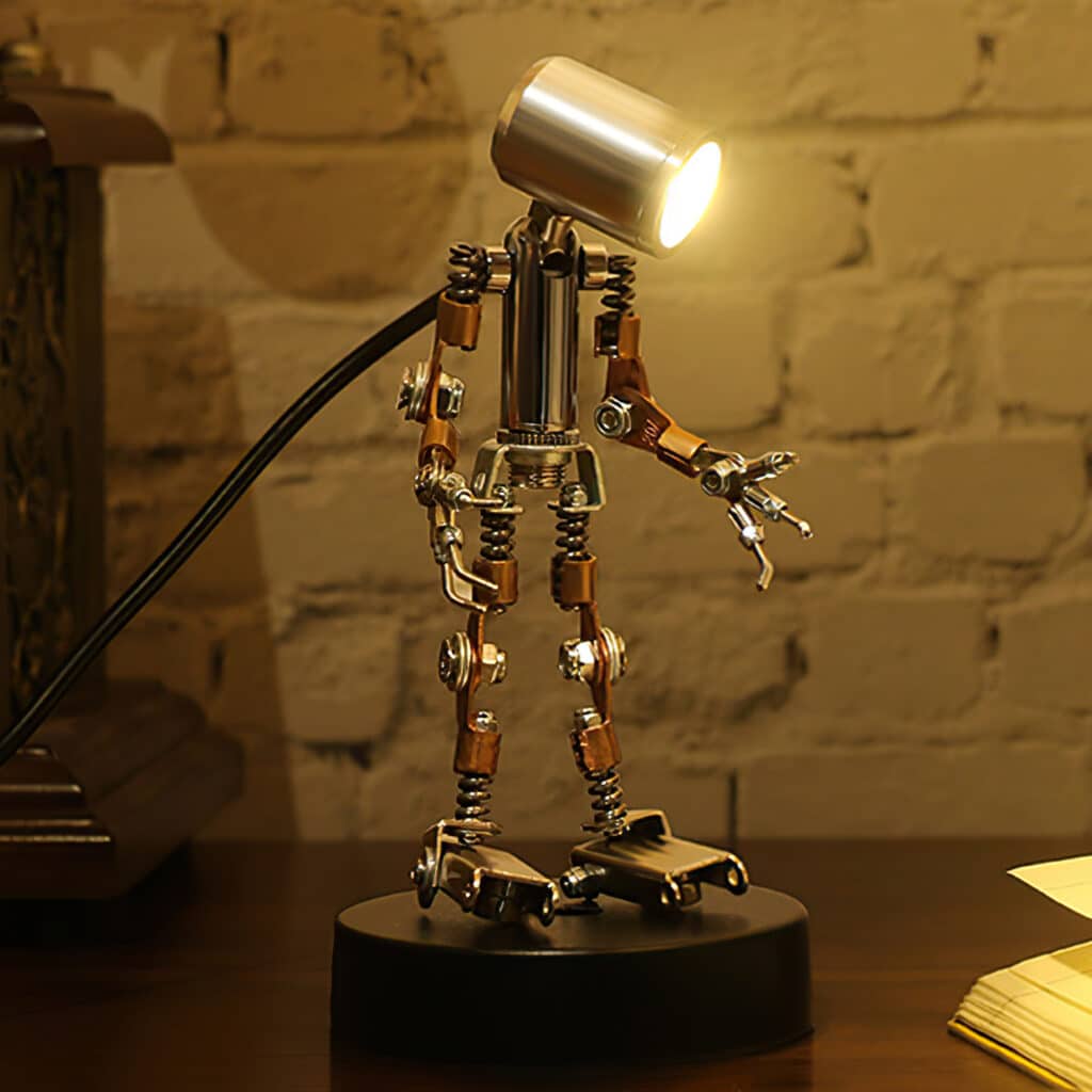 Steampunk Mechanical Robot Lamp DIY Kit - FacFox Shop