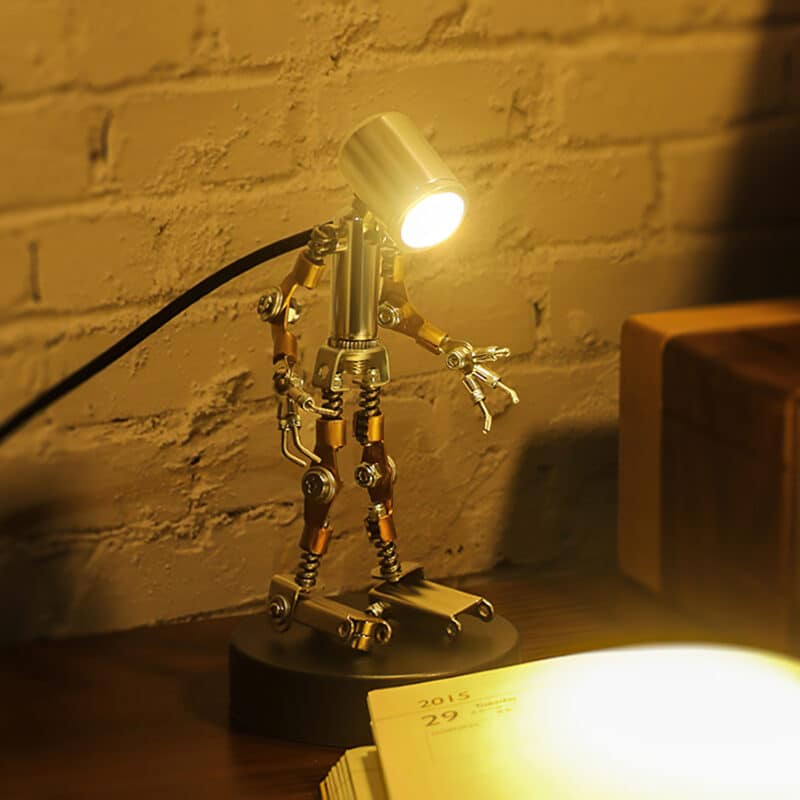 Steampunk Mechanical Robot Lamp DIY Kit - FacFox Shop