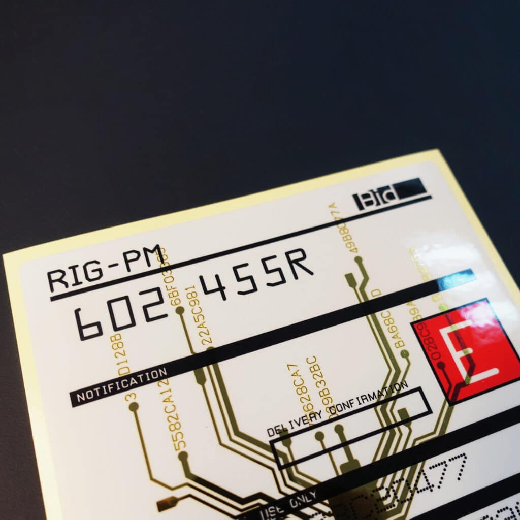 Death Stranding Cargo ID Waterproof Sticker for Sam's Case - FacFox Shop