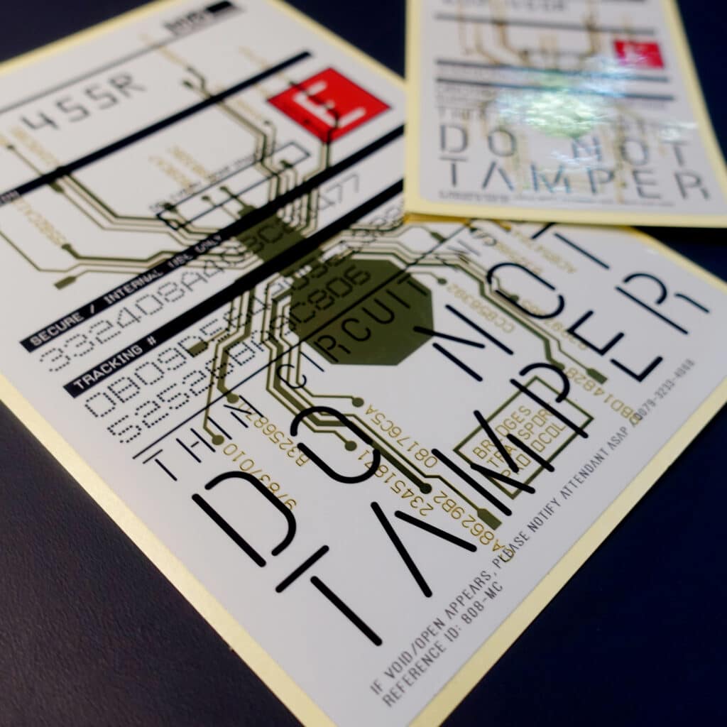 Death Stranding Cargo ID Waterproof Sticker for Sam's Case - FacFox Shop