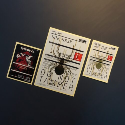 Death Stranding Cargo ID Waterproof Sticker for Sam's Case - FacFox Shop