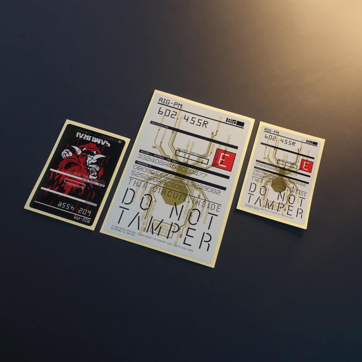 Death Stranding Cargo ID Waterproof Sticker for Sam's Case - FacFox Shop