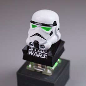 Mandalorian and Storm Trooper 3D Printed Backlit Resin Keycaps - FacFox ...