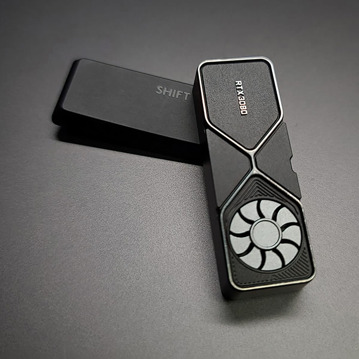 RTX3080 GPU Right Shift 2.75U Spinning Top Metal Keycap - FacFox Shop