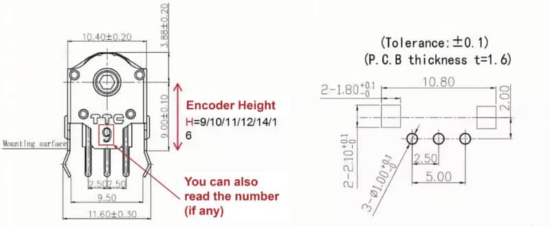 Scroll Wheel Encoder for Gaming Mouse - TTC/Kailh/ALPS - FacFox Shop