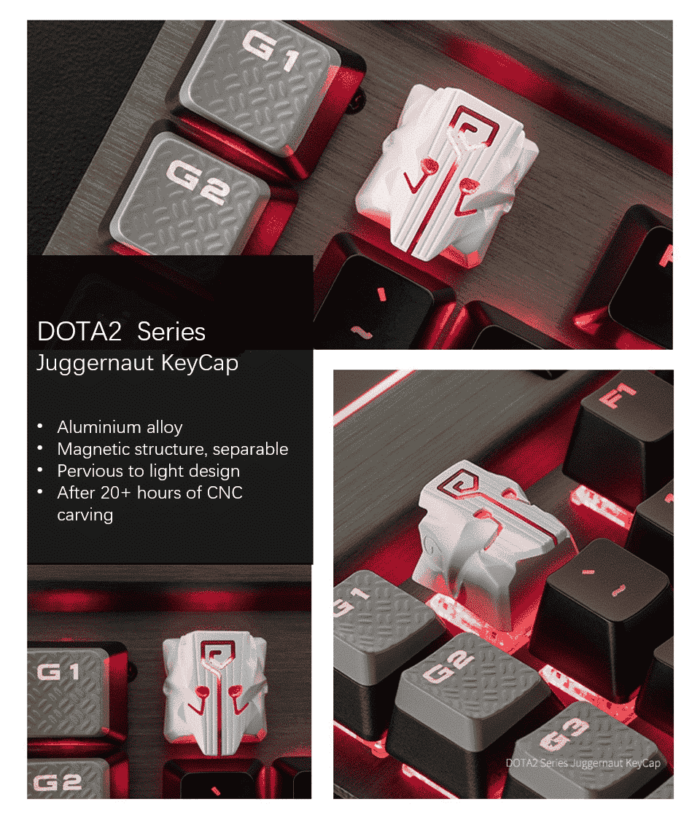 DOTA 2 Series Magnetic Keycaps - 8 Types - Mechanical Keyboard Cap ...