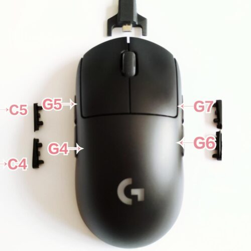 Logitech G Pro Wireless (GPW) Replacement Parts Original Components ...