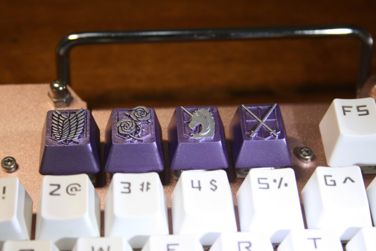 Attack on Titan 進撃の巨人 divisions of the military keycap for mechanical ...